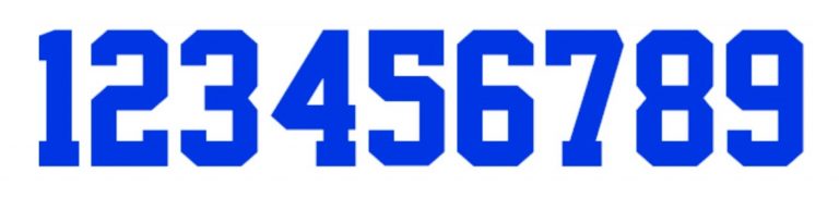 20 Best Stylish Number Fonts for Displaying Numbers – DesignXplorer